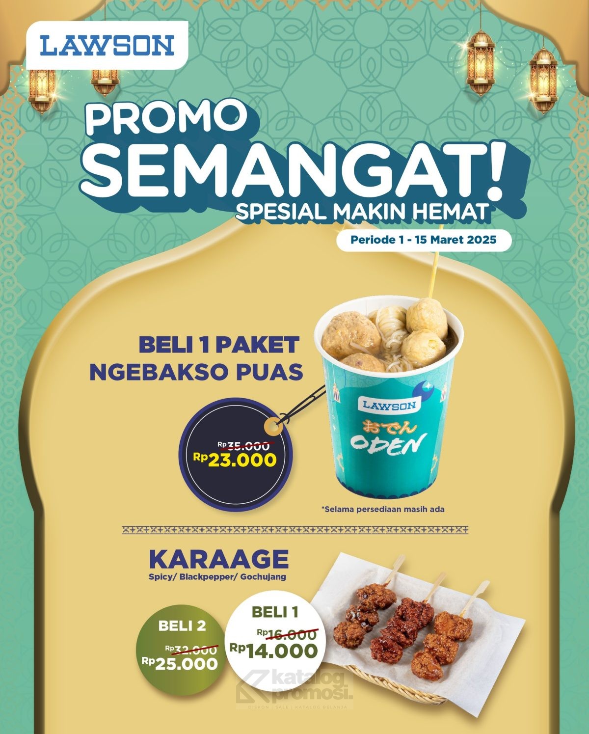 Promo Lawson Semangat Makan Hemat mulai Rp14 Ribuan! • SoPasti.Com