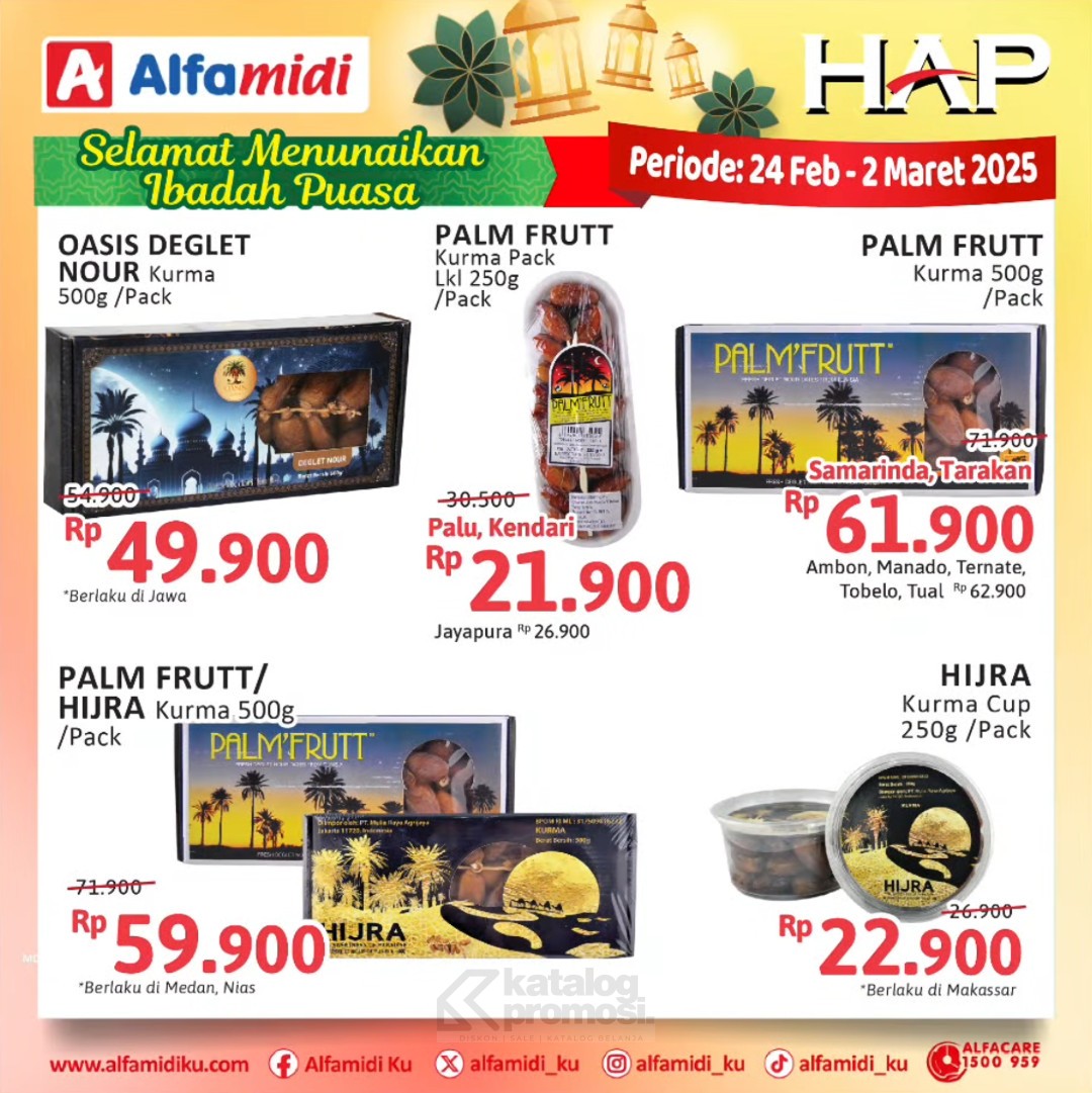 Promo Promo Weekday March 2025 Terbaru Hari ini