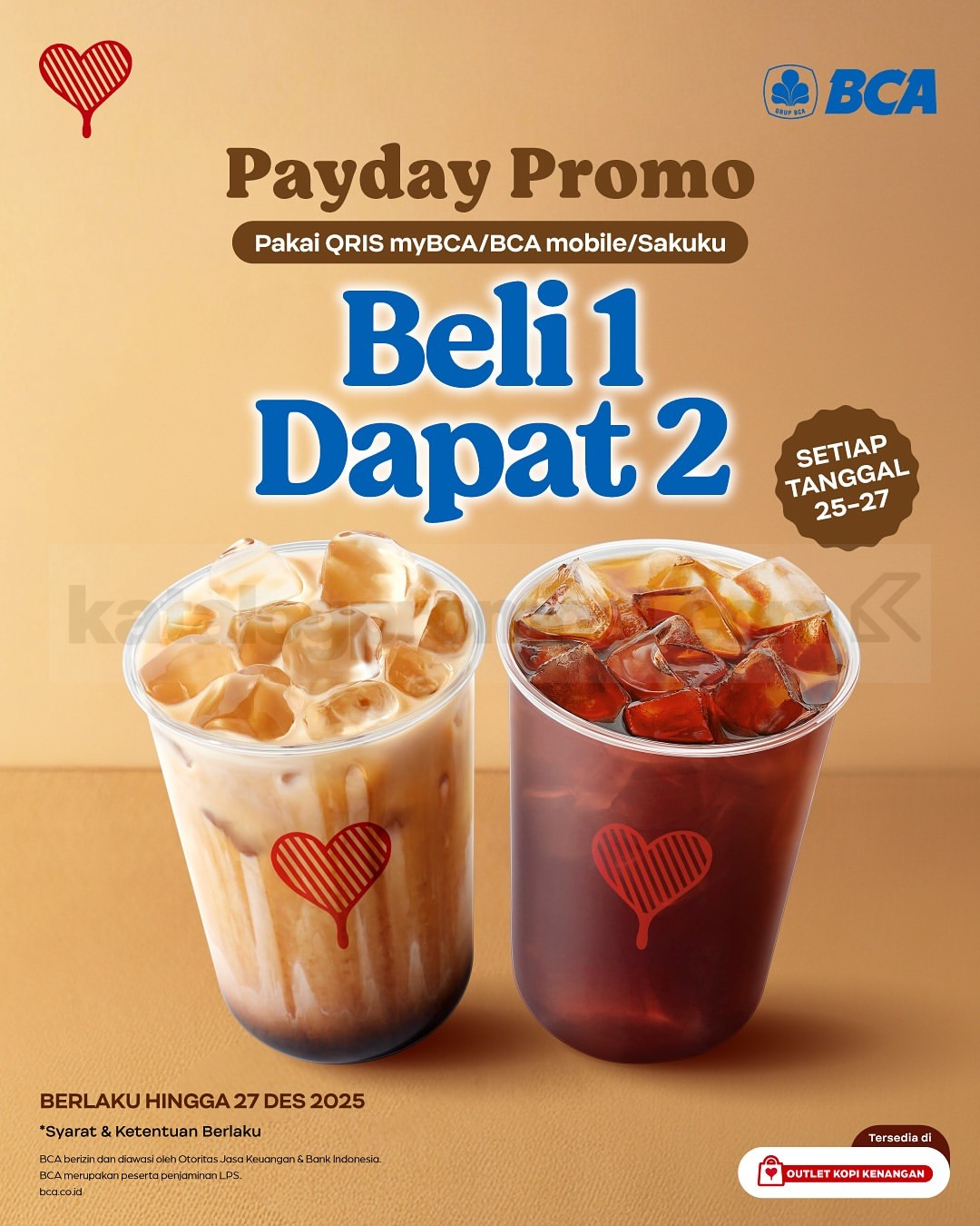 Promo Kopi Kenangan Payday Deals Beli 1 Gratis 1 • SoPasti.Com