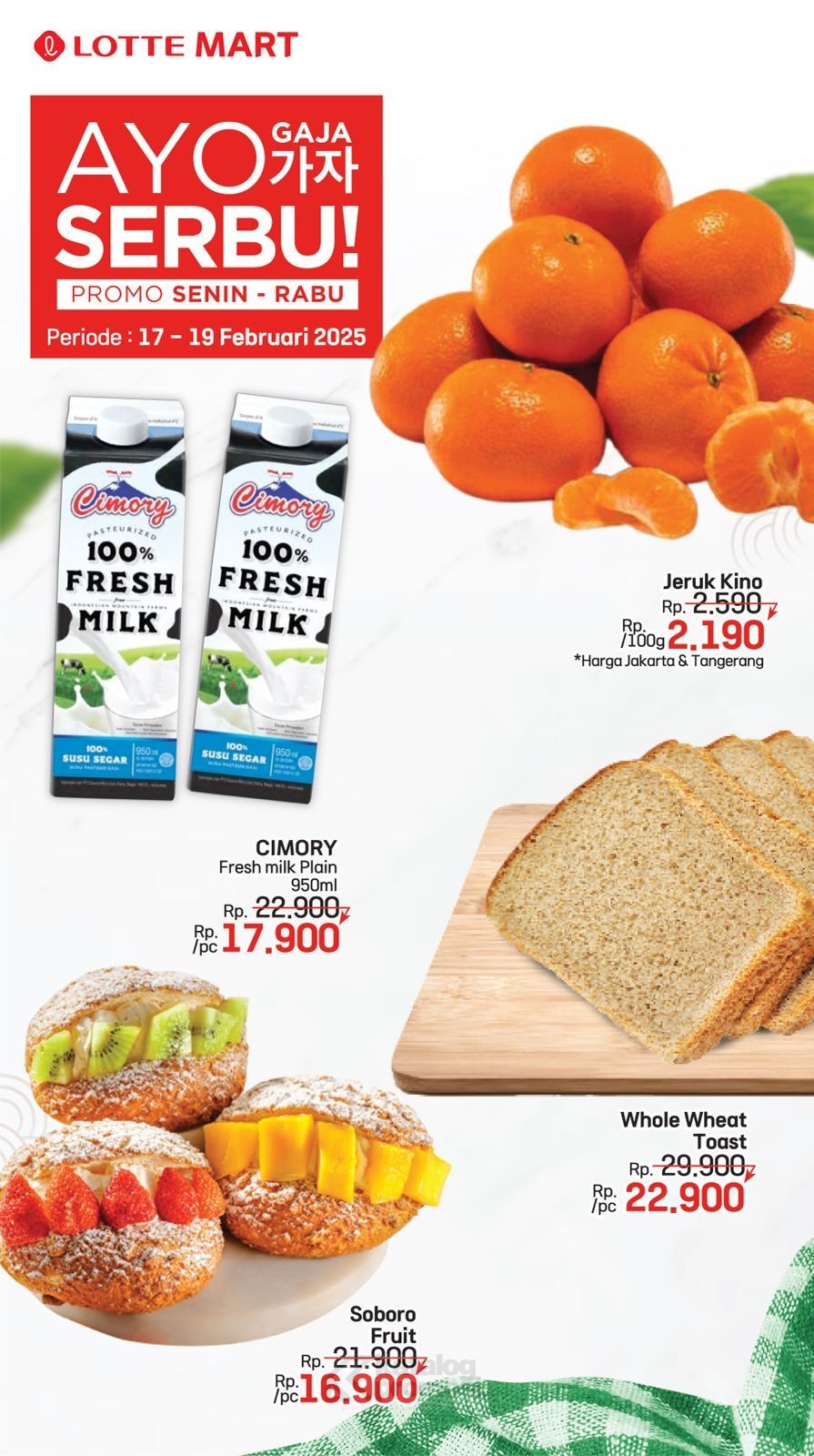 Promo LOTTEMART WEEKDAY SERBU 17-19 Februari 2025 – SoPasti.Com