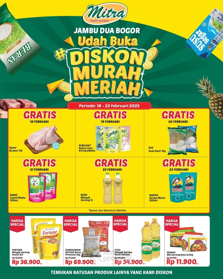Promo Mitra Diskon Swalayan Terbaru August 2025