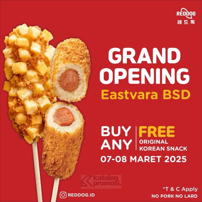 Promo Reddog Terbaru May 2025