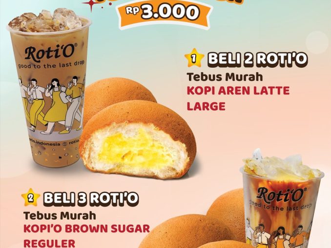 Promo Roti'O Terbaru January 2026