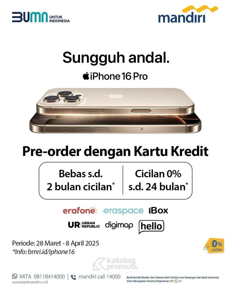 Promo Bank Mandiri Terbaru December 2025