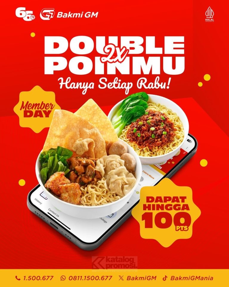 Promo Bakmi GM Terbaru August 2025