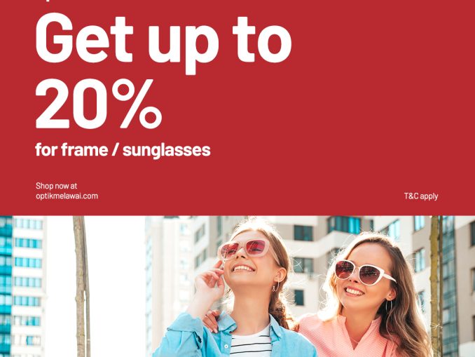 Promo Optik Melawai Terbaru October 2025