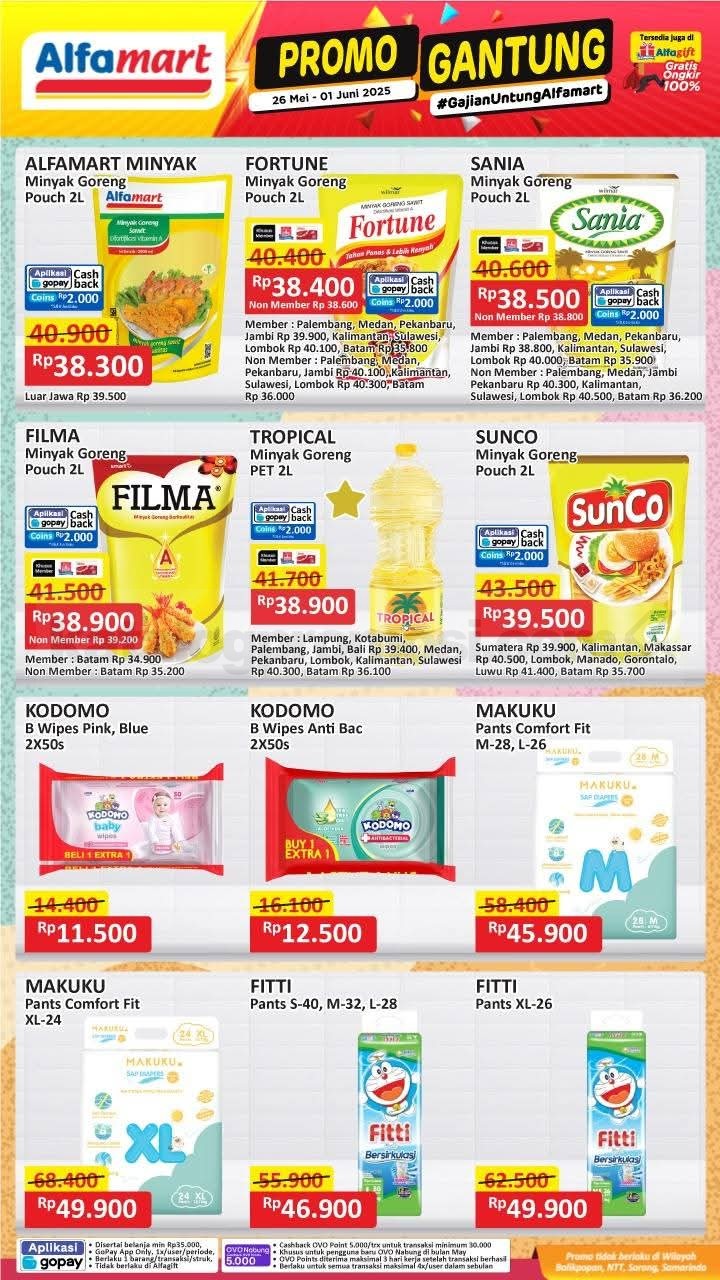 Promo GANTUNG ALFAMART / GAJIAN UNTUNG 26 MEI – 01 JUNI 2025 • SoPasti.Com