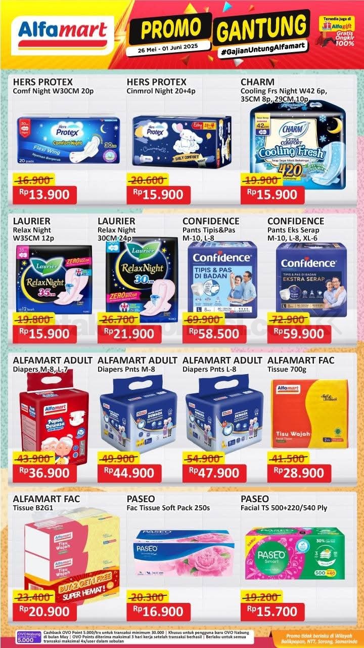 Promo GANTUNG ALFAMART / GAJIAN UNTUNG 26 MEI – 01 JUNI 2025 • SoPasti.Com