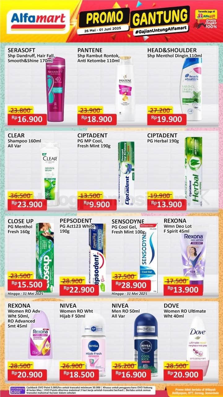 Promo GANTUNG ALFAMART / GAJIAN UNTUNG 26 MEI – 01 JUNI 2025 • SoPasti.Com