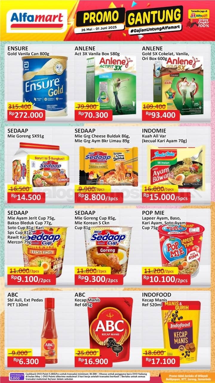 Promo GANTUNG ALFAMART / GAJIAN UNTUNG 26 MEI – 01 JUNI 2025 • SoPasti.Com
