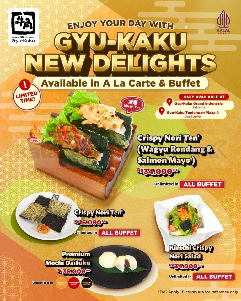 Promo Gyu-Kaku New Delights Mulai Rp16.000++
