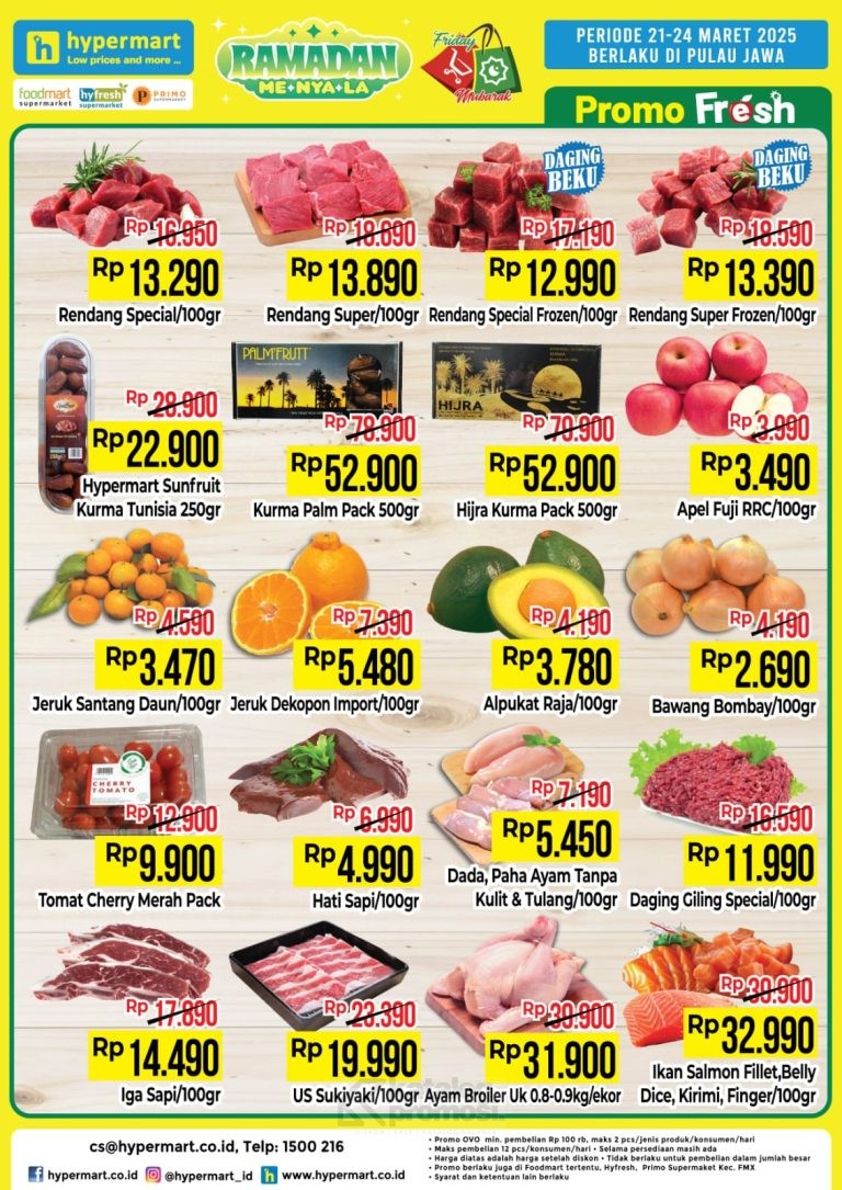 Promo HYPERMART WEEKDAY 24-27 MARET 2025