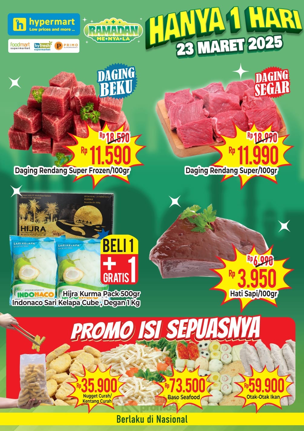 Promo HYPERMART WEEKDAY 24-27 MARET 2025 • SoPasti.Com