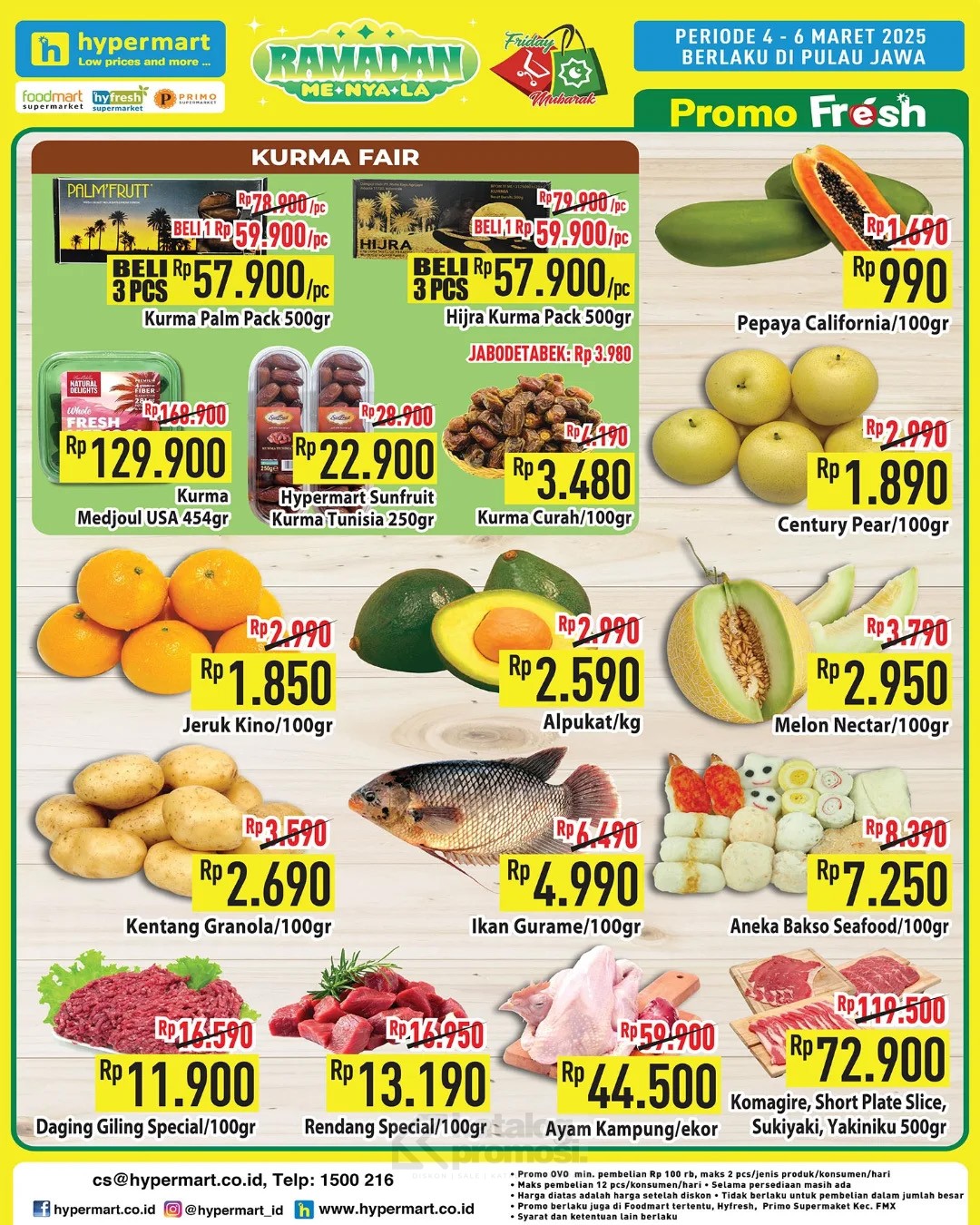 Promo HYPERMART WEEKDAY 03-06 MARET 2025 • SoPasti.Com