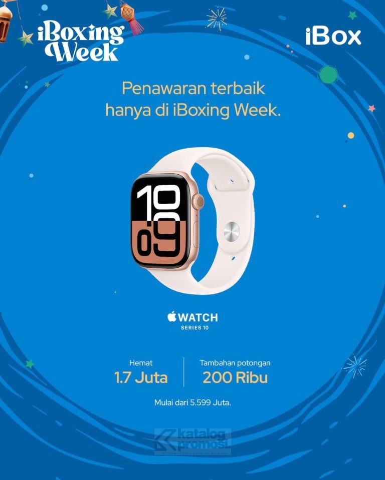 Promo iBox iBoxing Week 2025 – Diskon Hingga Rp. 4 JUTA & Voucher Mulai 99 RIBU!