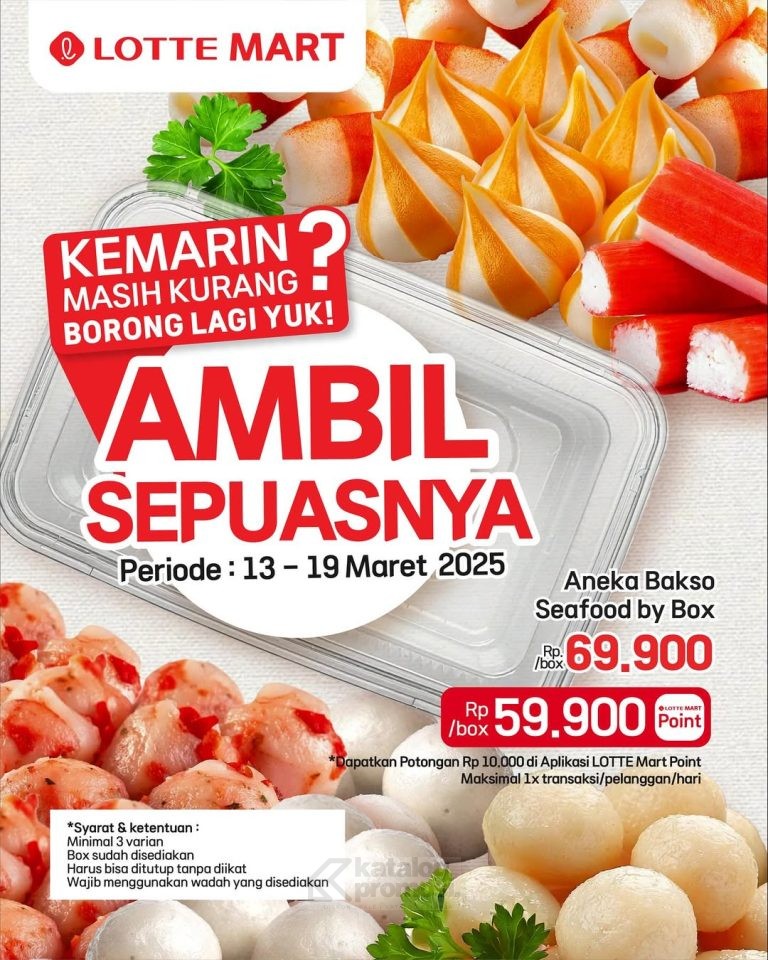 Promo LOTTE Mart Terbaru December 2025