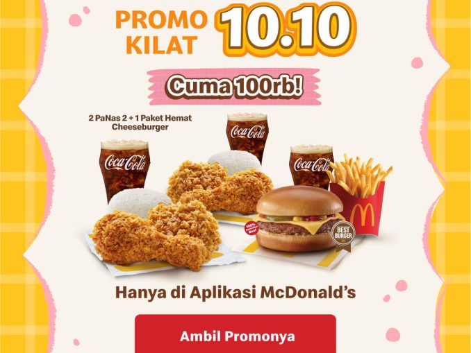 Promo McDonalds Terbaru October 2025