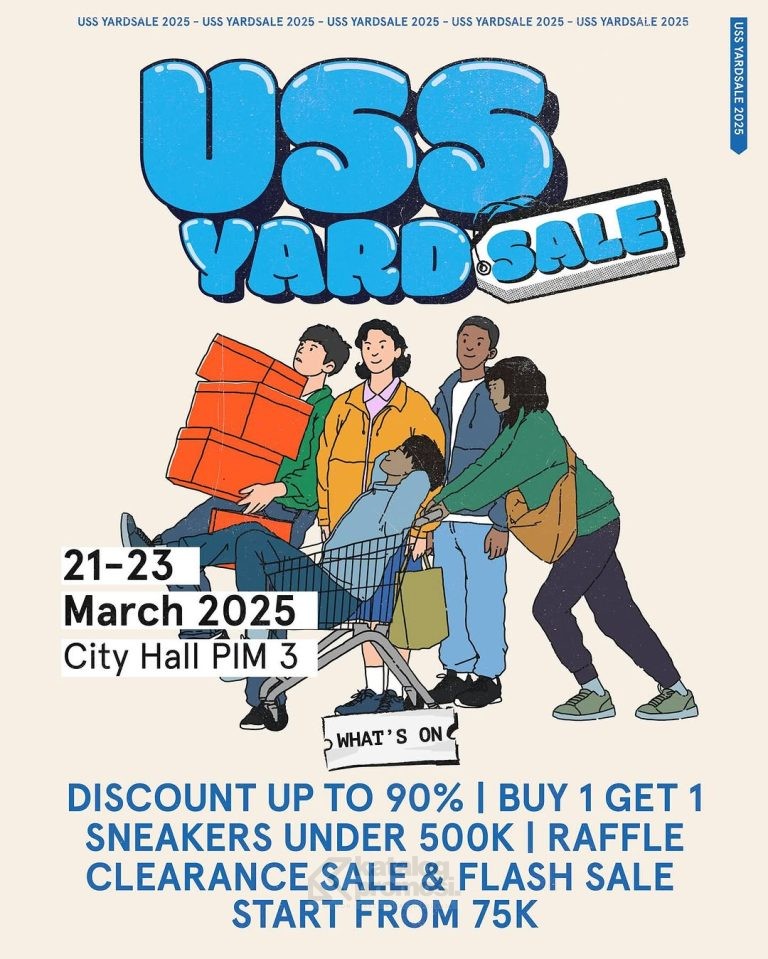 USS Yard Sale 2025 – Diskon Brutal Hingga 90%