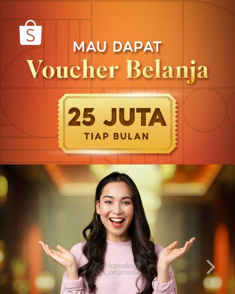 BARU! Shopee VIP Langganan dan dapatkan Voucher Belanja 25 Juta