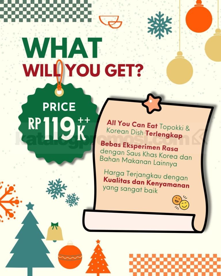 Promo Dookki All You Can Eat Topokki & Korean Dish Rp. 119.000++