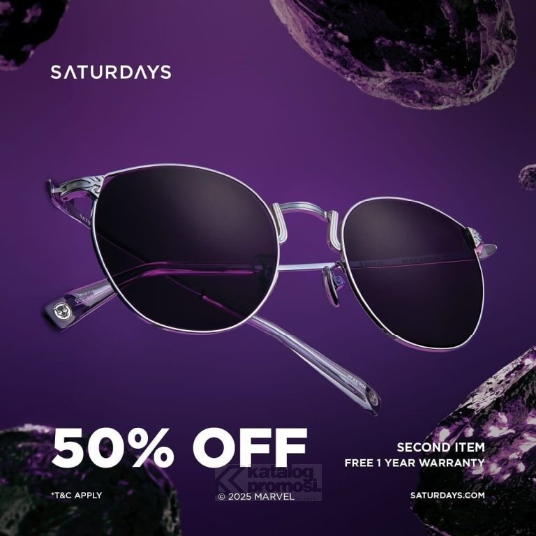 Promo Saturdays Terbaru July 2025