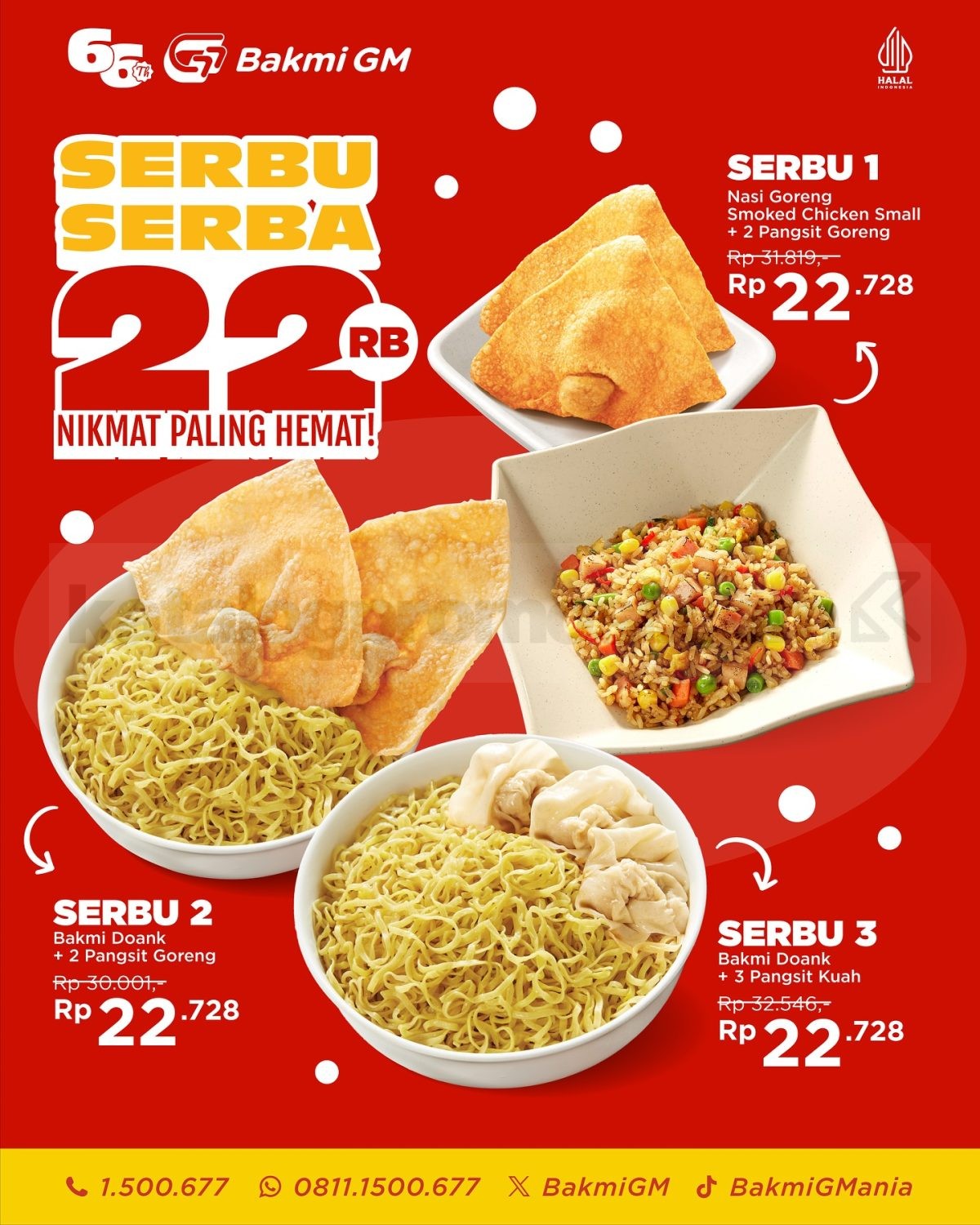 Promo Bakmi GM Serba 22 Ribu