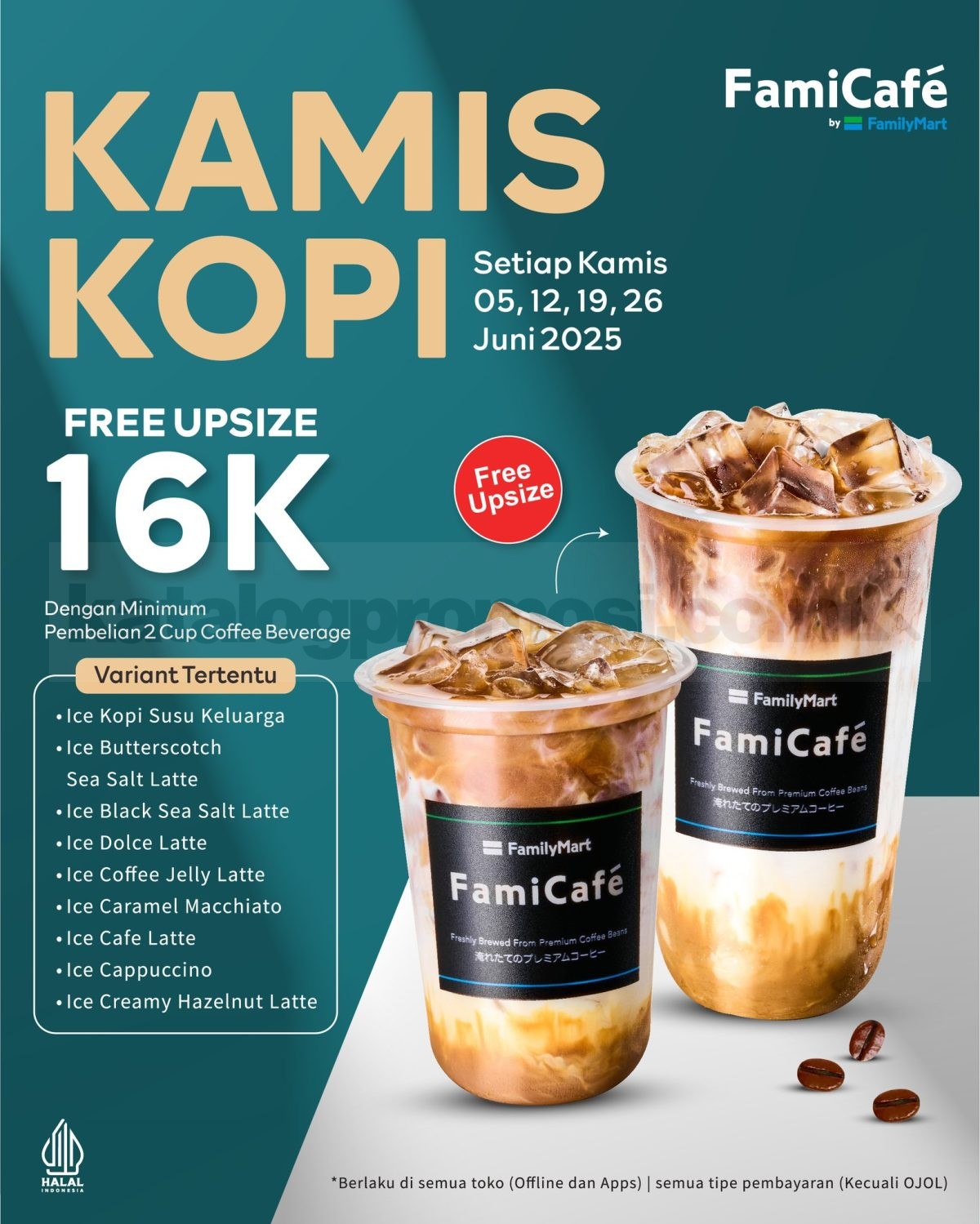 Promo FamilyMart Kamis Kopi – Dapatkan Gratis Upsize Minuman Favoritmu ...