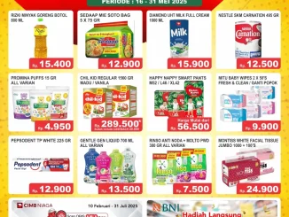 Promo JSM 22-25 MEI 2025 Terbaru Weekend Minggu ini