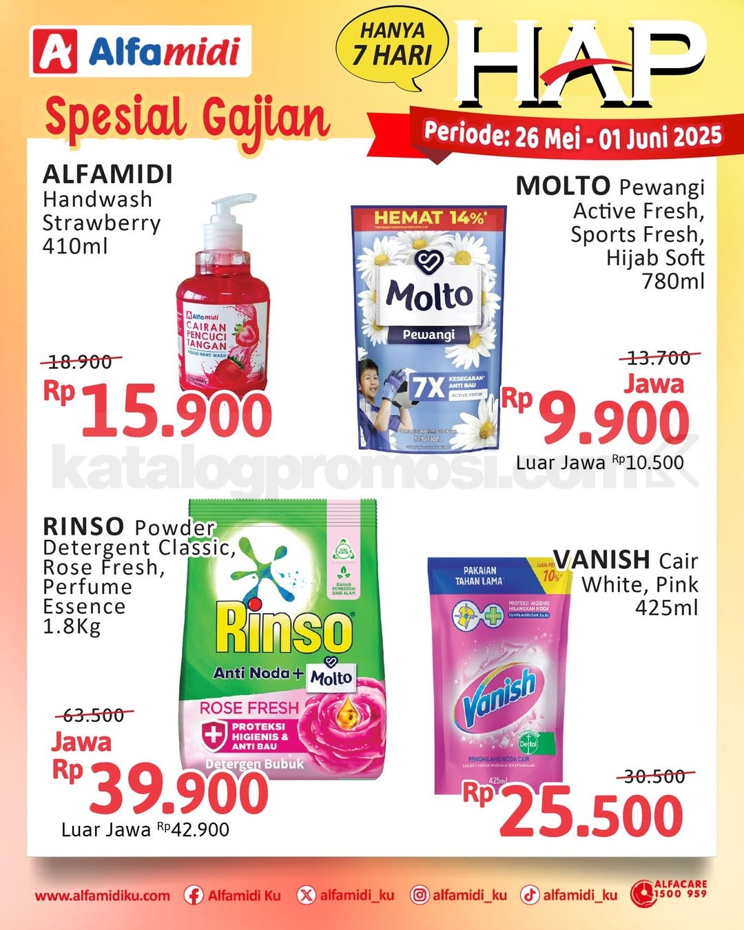 Promo HAP ALFAMIDI periode 26 MEI – 01 JUNI 2025 • SoPasti.Com
