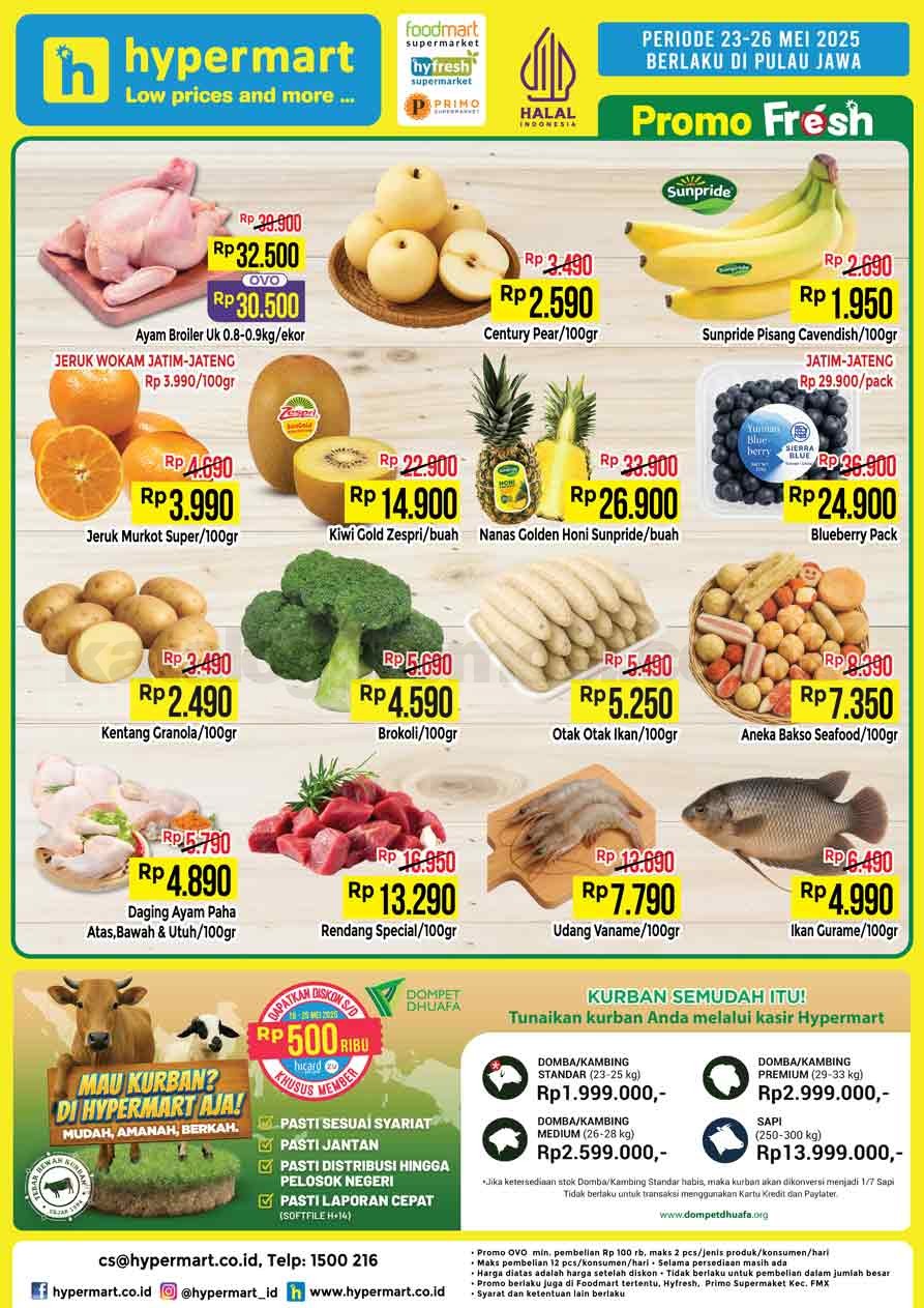 Promo HYPERMART WEEKDAY 26-29 MEI 2025 • SoPasti.Com