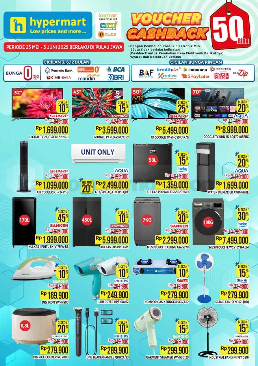 Promo HYPERMART WEEKDAY 26-29 MEI 2025 • SoPasti.Com