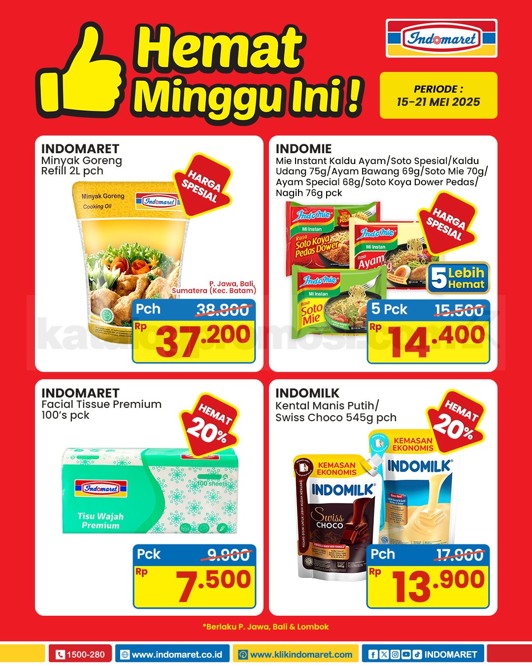 Promo JSM INDOMARET TERBARU 15-21 MEI 2025 • SoPasti.Com