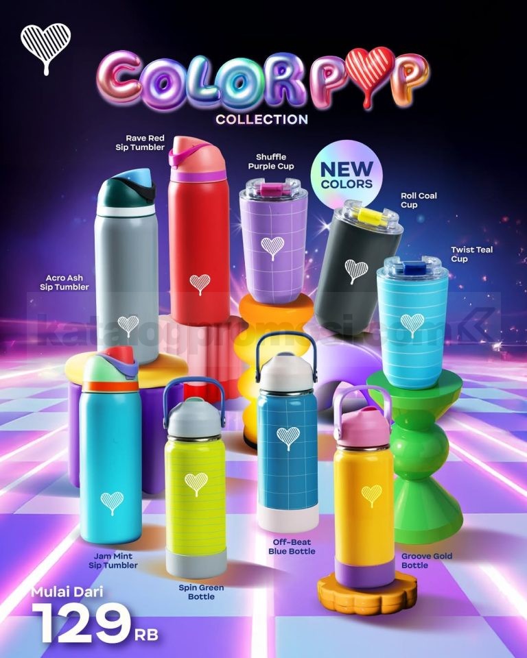 Promo Kopi Kenangan NEW! Colorpop Collection Mulai Rp. 129.000