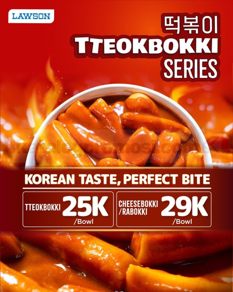 Promo Lawson Tteokbokki Series mulai Rp. 25.000