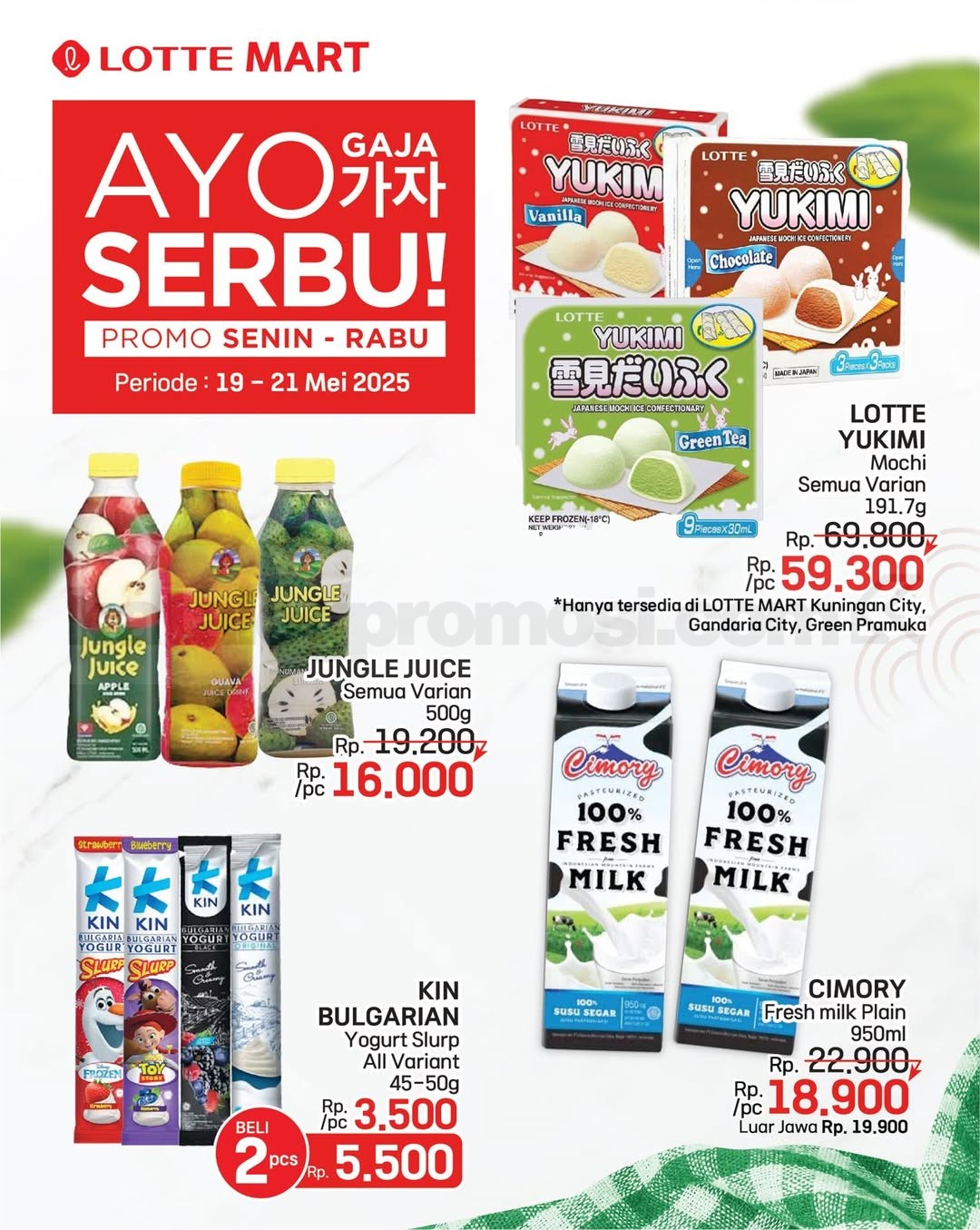 Promo LOTTEMART WEEKDAY SERBU 19-21 MEI 2025 • SoPasti.Com