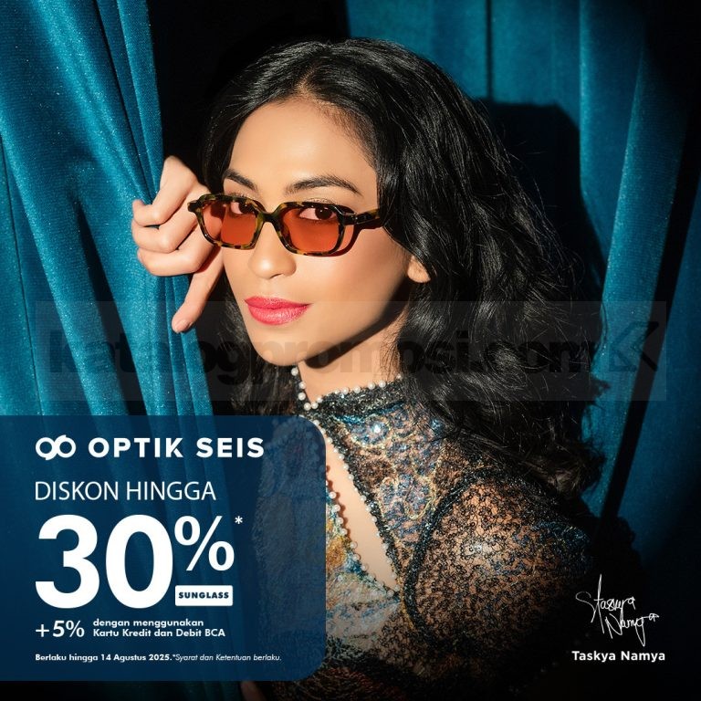 Promo OPTIK SEIS BCA Diskon Hingga 30% + 5%