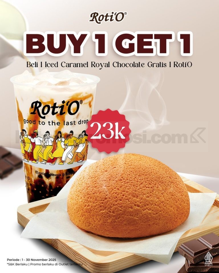 Promo Roti’O Buy 1 Get 1