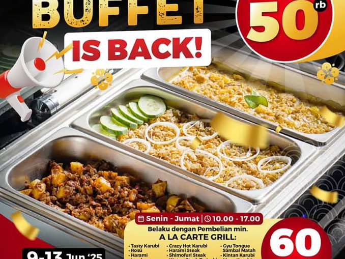 Promo all you can eat June 2025