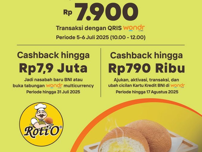 Promo Roti'O Terbaru December 2025