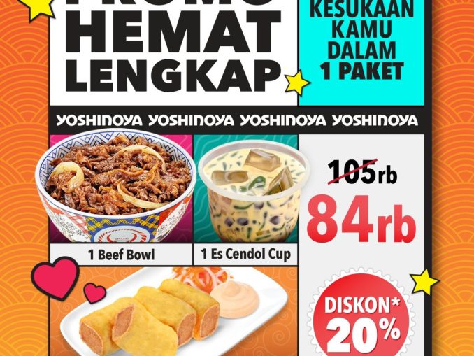 Promo Yoshinoya Terbaru October 2025