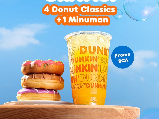 Promo Dunkin Donuts Terbaru September 2025