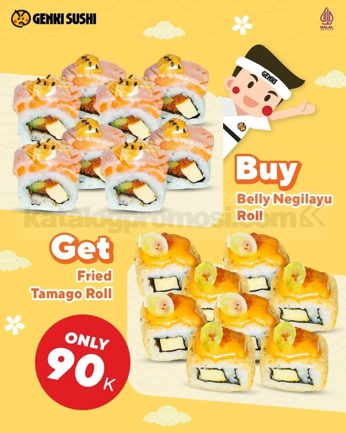 Promo Genki Sushi International Sushi Day! Buy 1 Get 1 Supreme Sushi ...