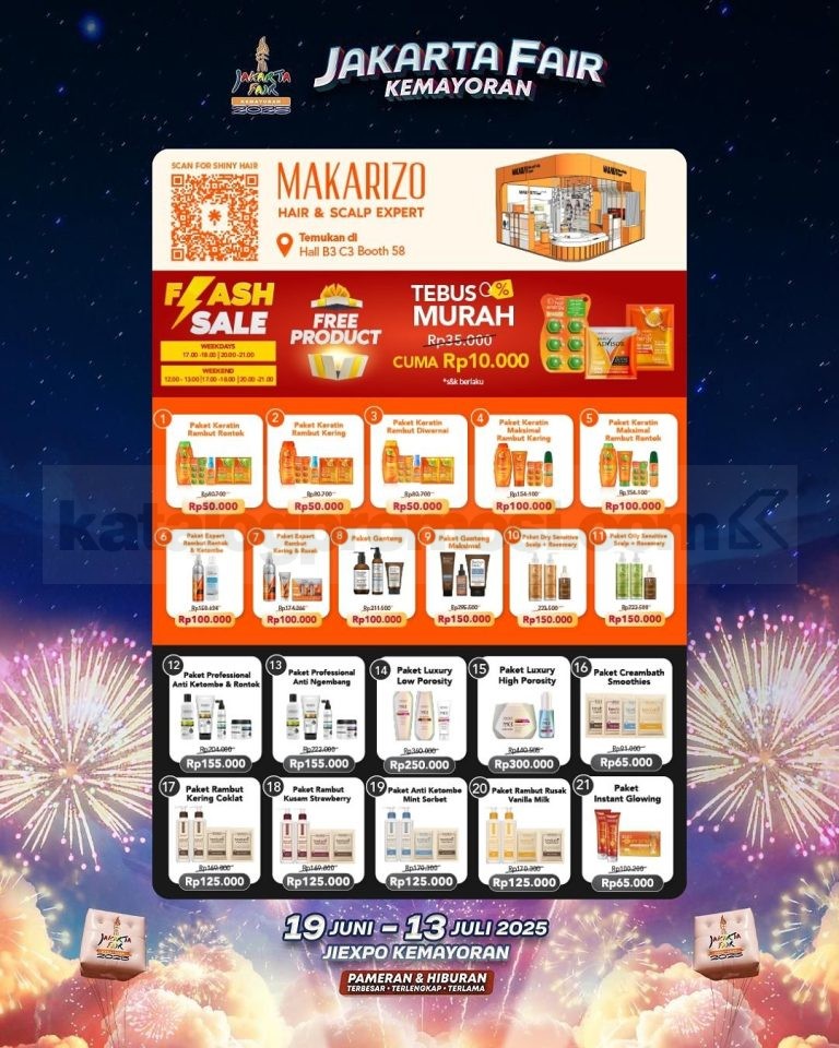 Jakarta Fair 2025 di JIEXPO Kemayoran