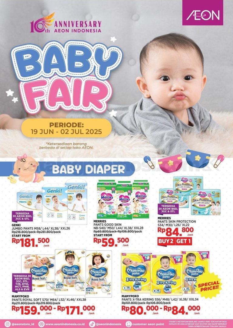 Promo Aeon Store Indonesia Katalog Terbaru 19 Juni - 02 Juli 2025