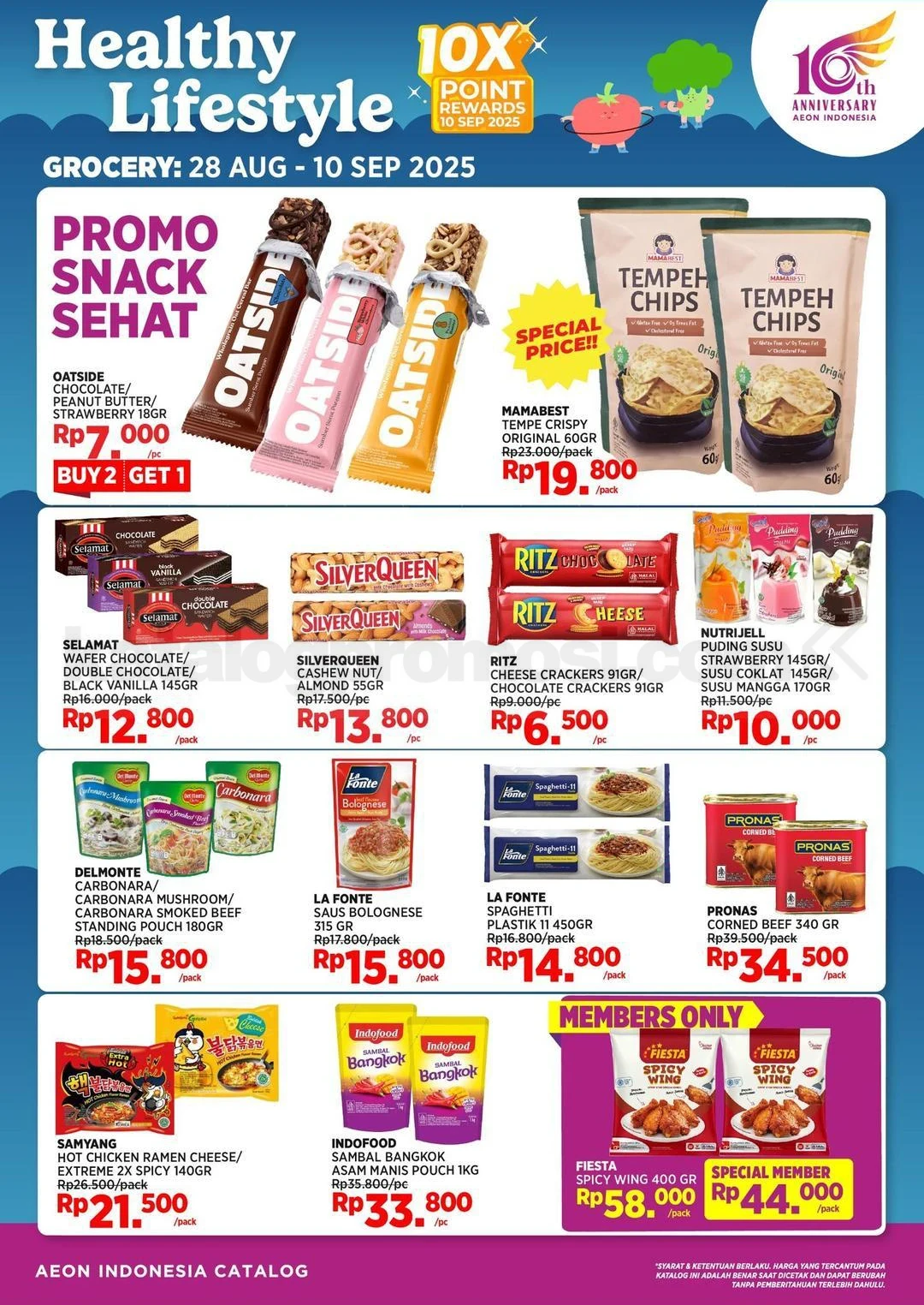 Promo Aeon Store Indonesia Katalog Terbaru 28 Agustus - 10 September 2025