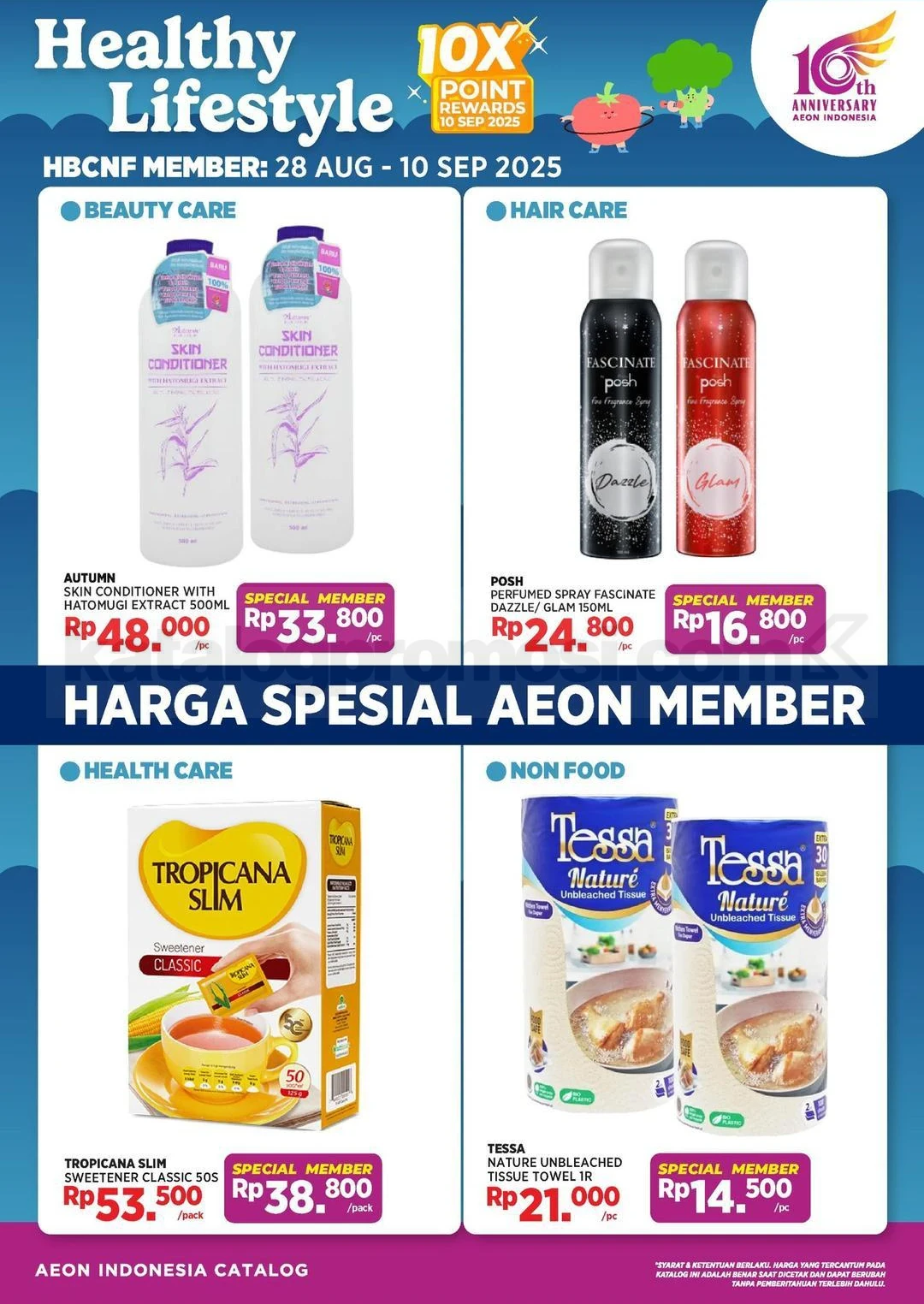 Promo Aeon Store Indonesia Katalog Terbaru 28 Agustus - 10 September 2025