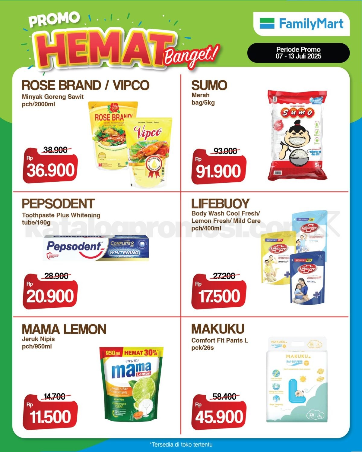 PROMO FAMILYMART HEMAT BANGET MINGGUAN 07-13 Juli 2025 • SoPasti.Com