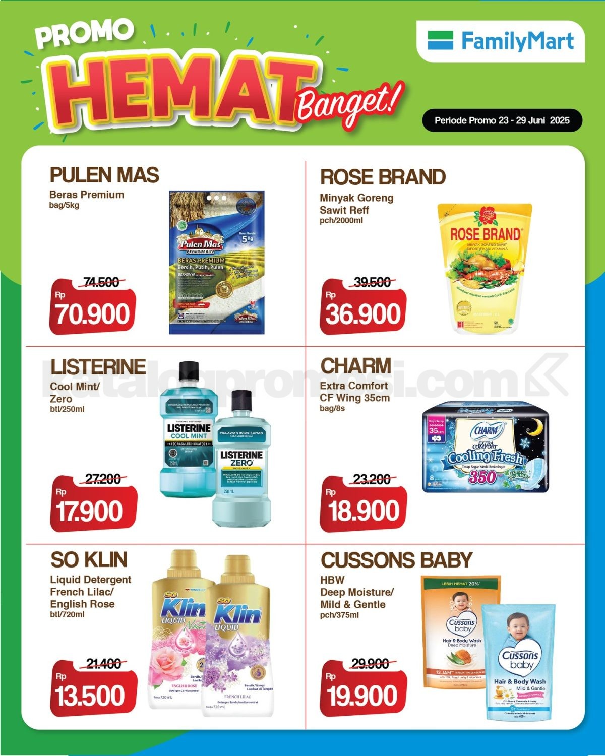 PROMO FAMILYMART HEMAT BANGET MINGGUAN 23-29 Juni 2025 • SoPasti.Com