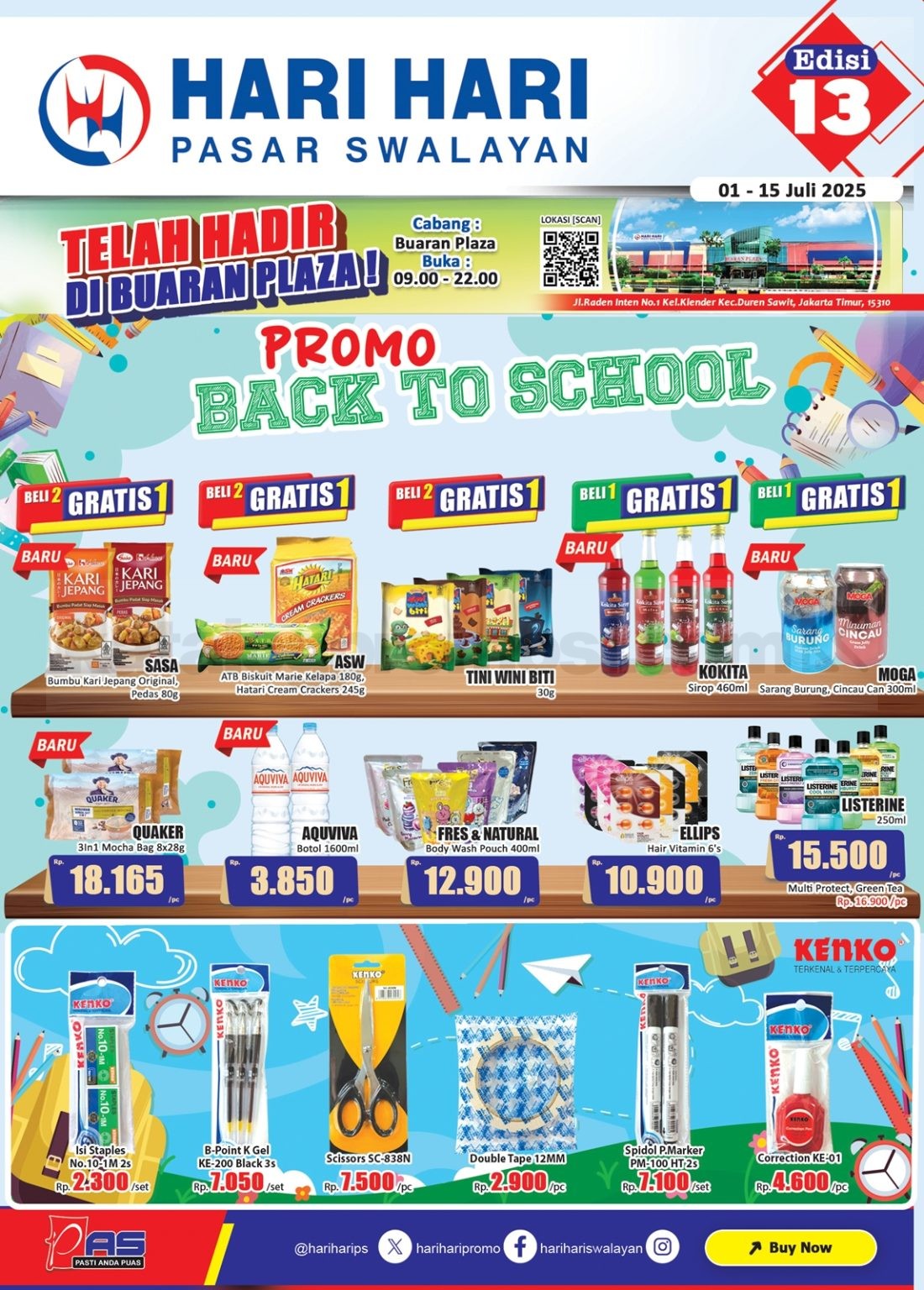 Promo Hari Hari Pasar Swalayan Katalog Mingguan 01-15 JULI 2025