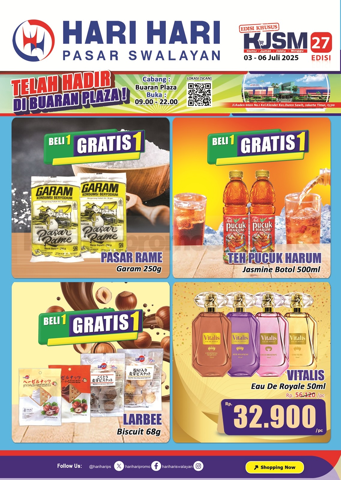 Promo JSM Hari Hari Swalayan 03-06 JULI 2025 • SoPasti.Com